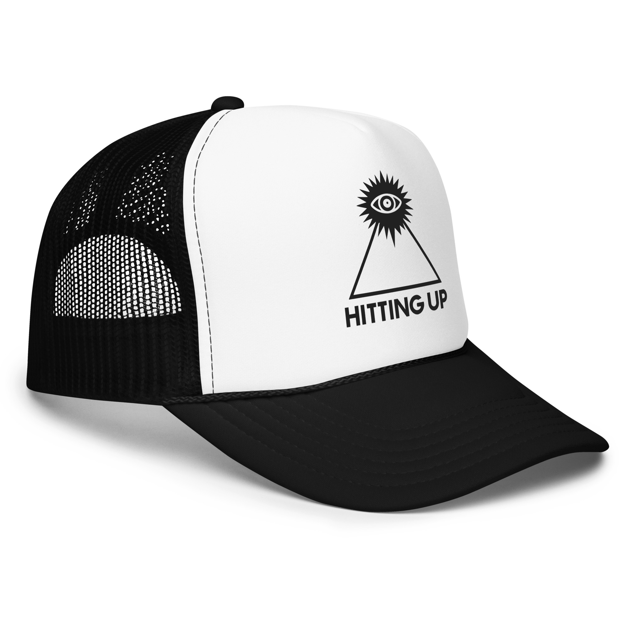 All Seeing Eye / Foam trucker hat - Hitting Up Studios Shop